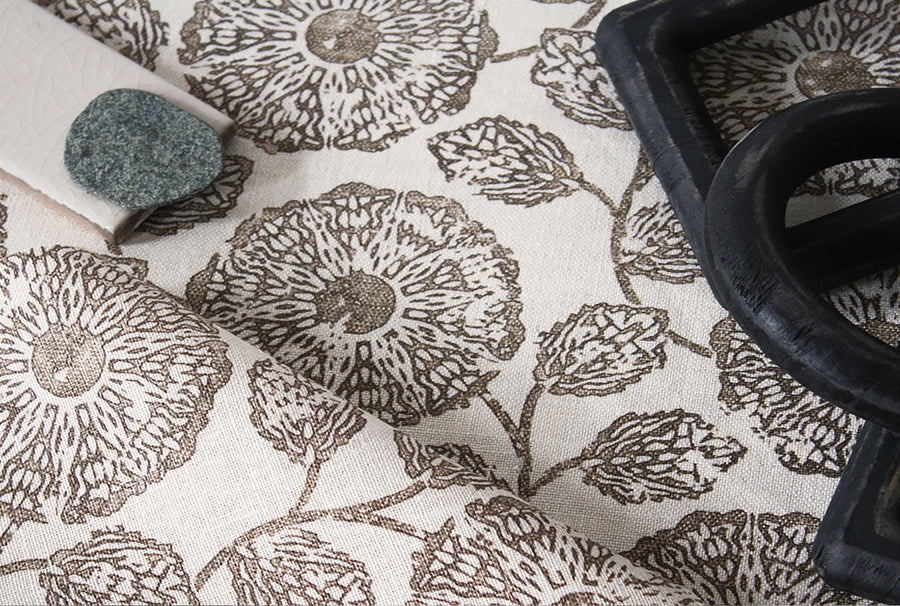 Freedia Fabric / Sepia Natural